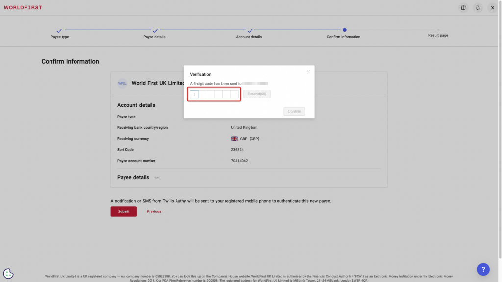 How to add multiple payees by file upload | WorldFirst UK